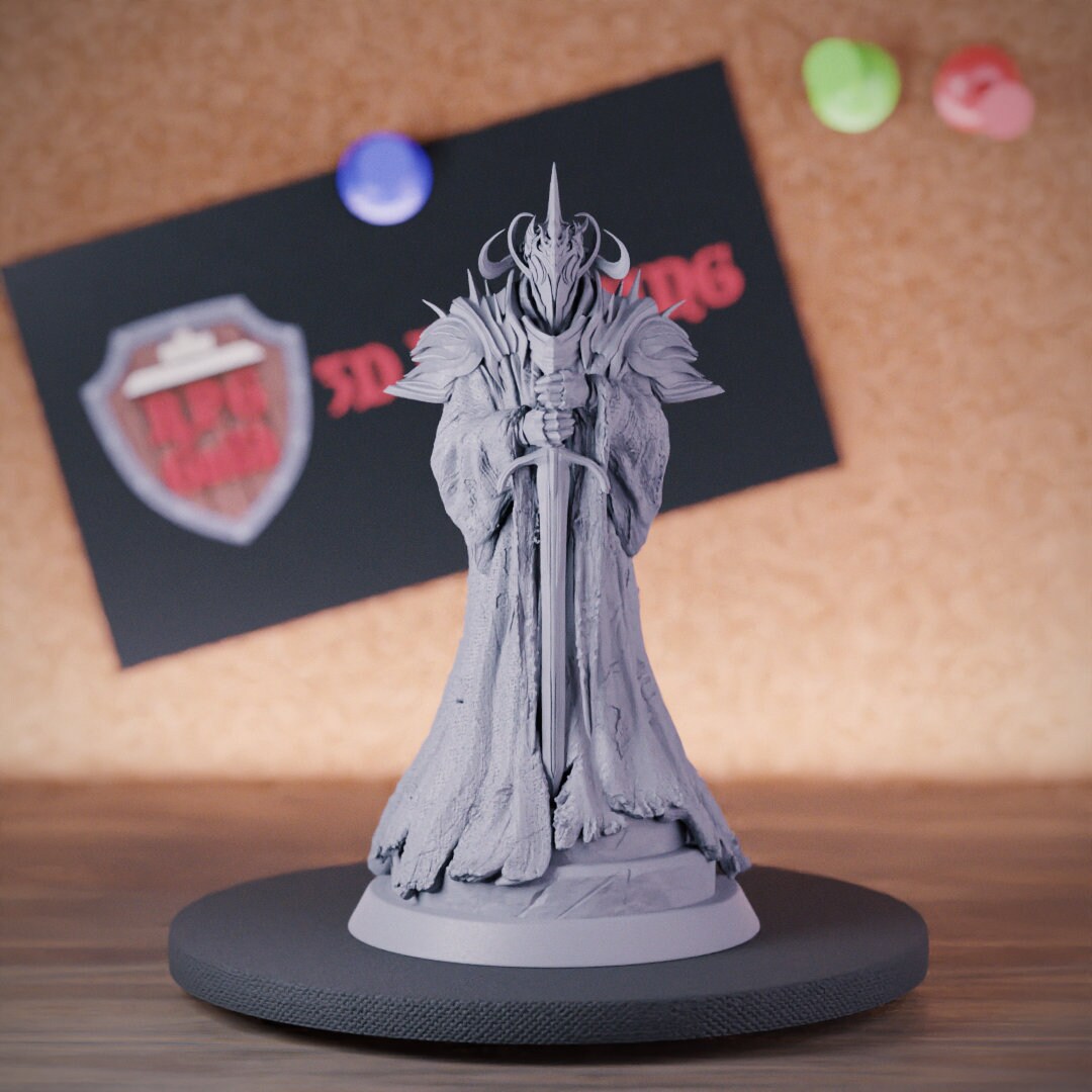 Wraith Guard Miniature Undead Monster Mini Dungeons and Dragons RPG ...