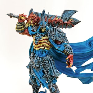 Death Knight Miniature Undead Skull Lich Lord Dungeons and Dragons Mini ...