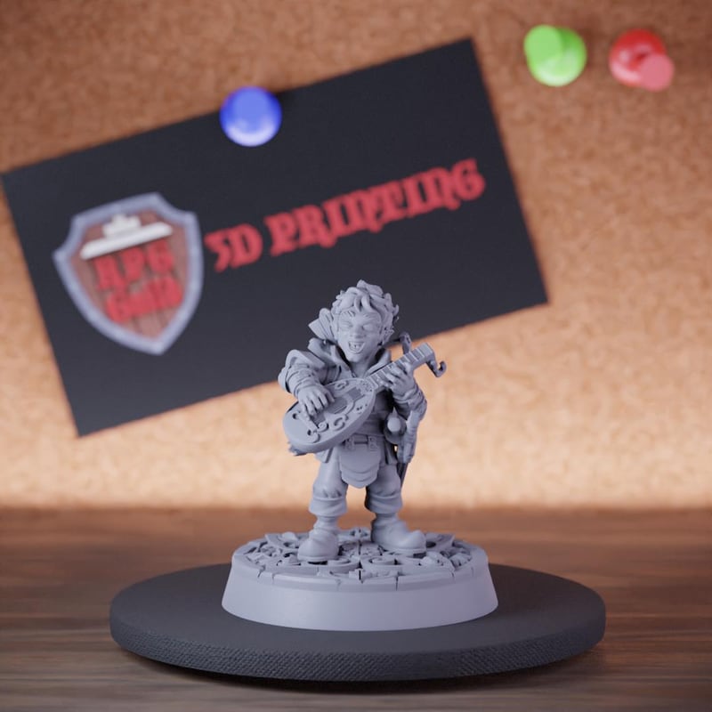 Female Bard Halfling - Etsy