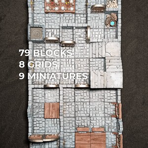 Dnd Curse of Strahd Terrain Vampire Dungeon Modular Terrain Bundle Dnd ...