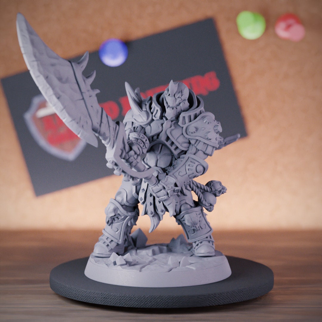 Warforged Construct Miniature Golem Dungeons and Dragons Mini RPG ...
