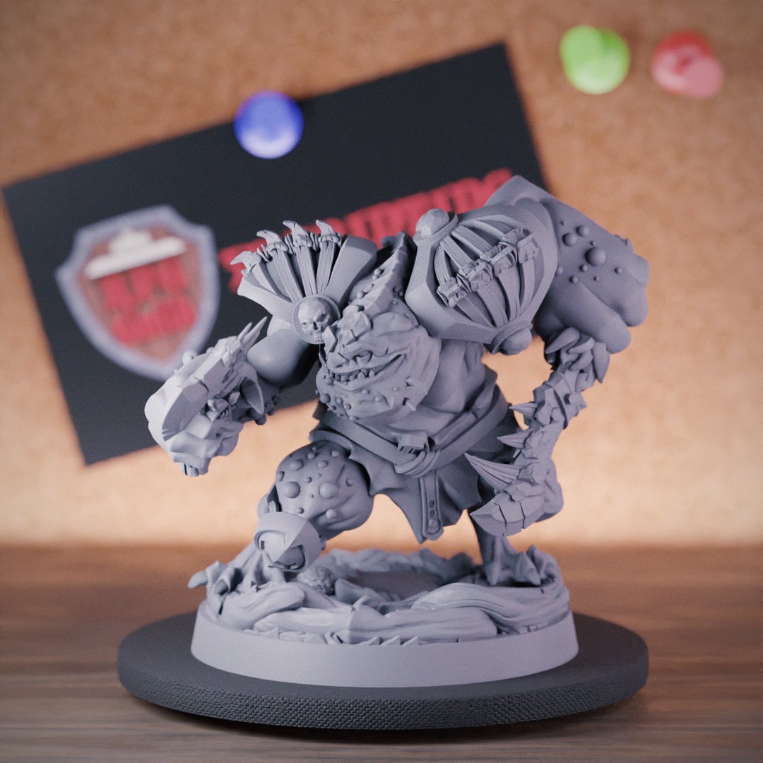 Grung Elite Warrior Miniature Frogfolk Dungeons and Dragons Mini RPG ...