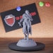High Elf Captain Miniature Half-elf Fighter Mini Dnd Dungeons and ...
