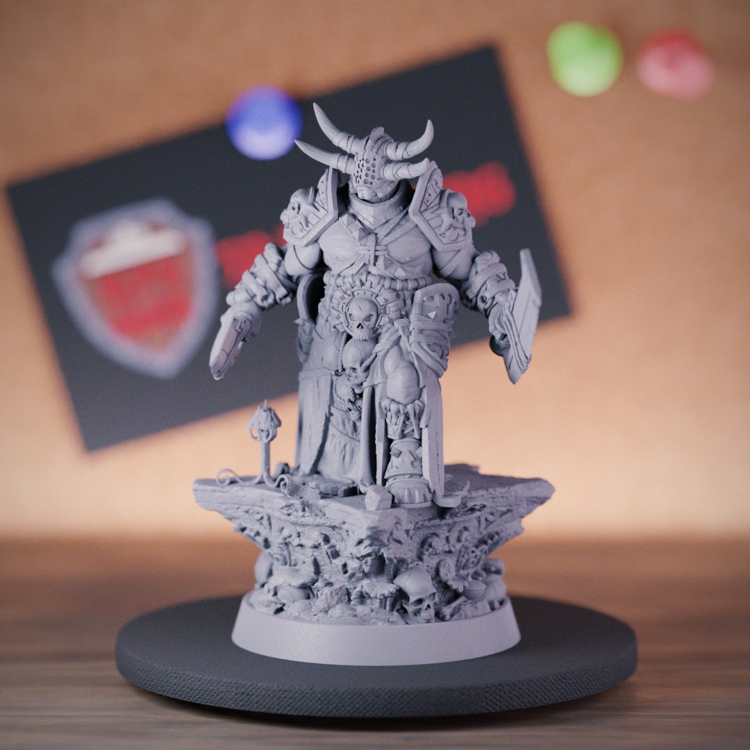 Orc Sword Miniature Dungeons and Dragons Mini RPG Tabletop Miniature ...