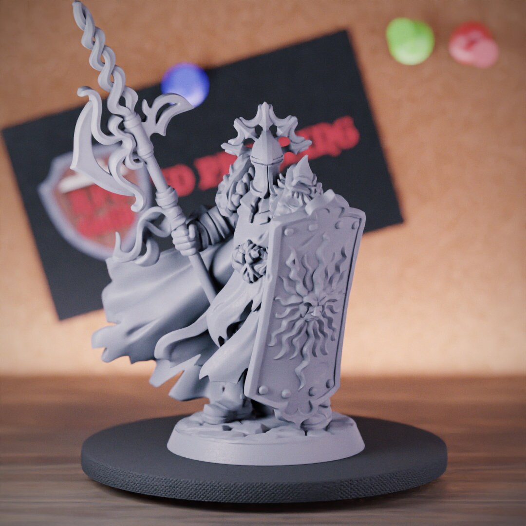 Dark Knight Miniature Dungeons and Dragons Mini RPG Tabletop Miniature ...