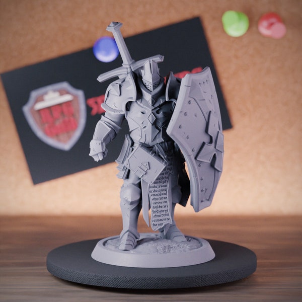 Dnd Templar Knight Miniature - Etsy