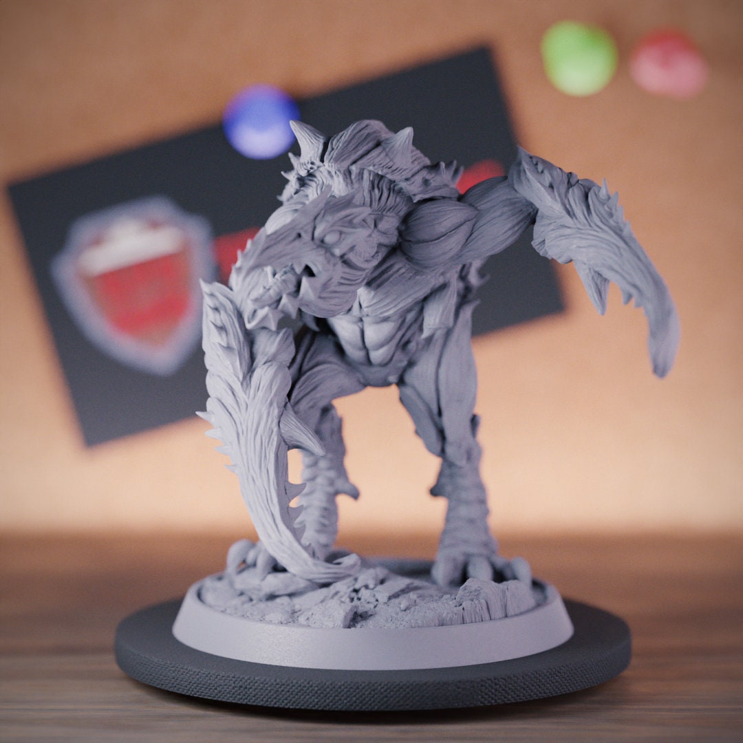 Horror Monster Miniature Dungeons and Dragons Mini RPG Tabletop ...