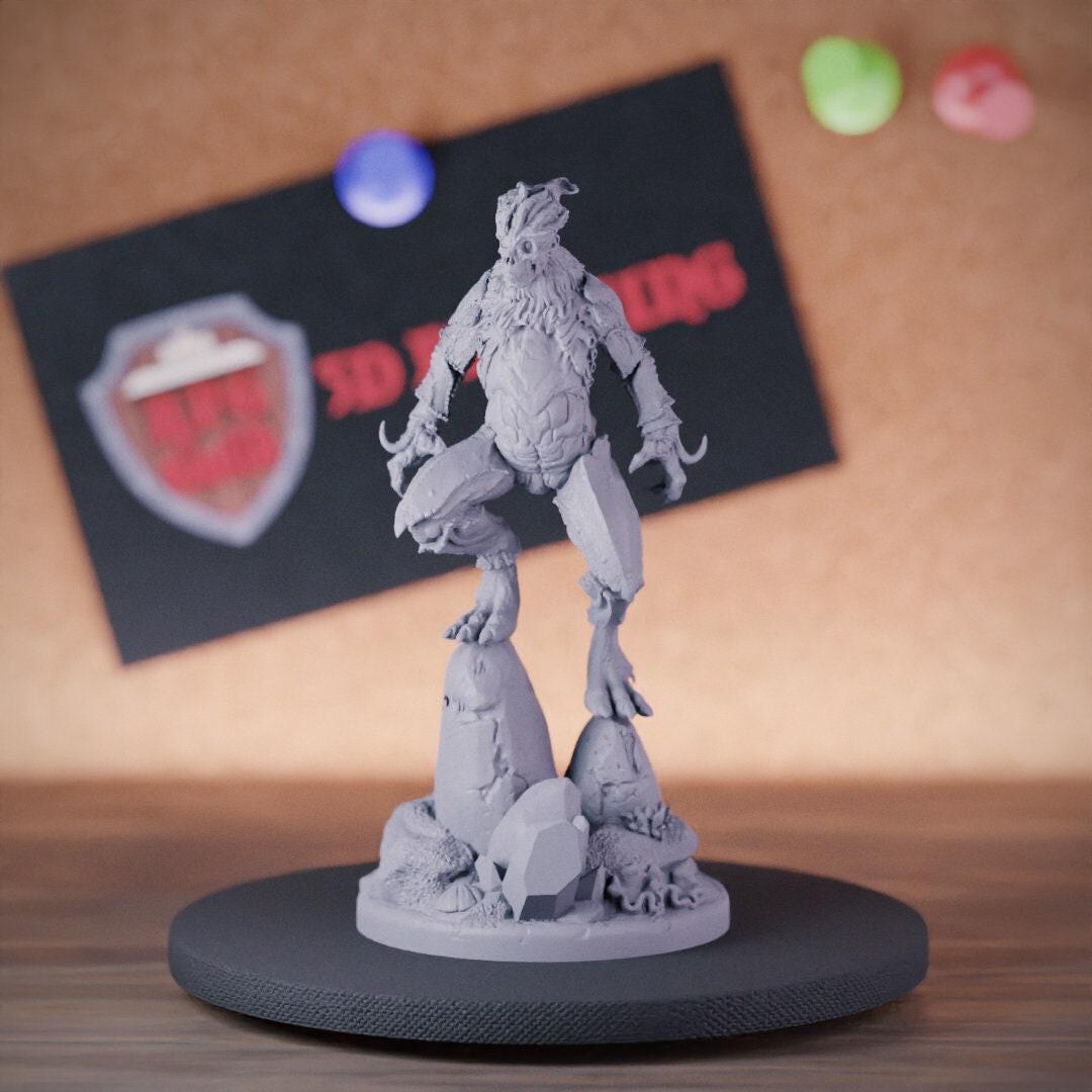Riverstalker Drowner Miniature | 28mm-75mm | Resin 3D Printed D&D ...