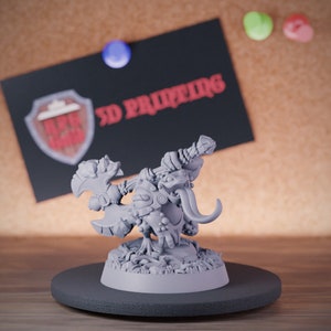 Cute Frog Servant Miniature Grung Dungeons and Dragons Mini RPG ...