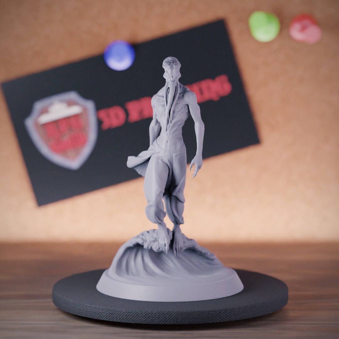 Mindflayer Monster Miniature Dungeons and Dragons Mini RPG Tabletop ...