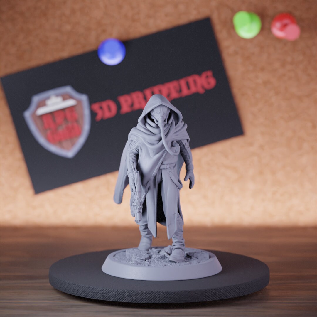Sandstorm Leader Miniature Rogue Mini Dungeons and Dragons Mini RPG ...