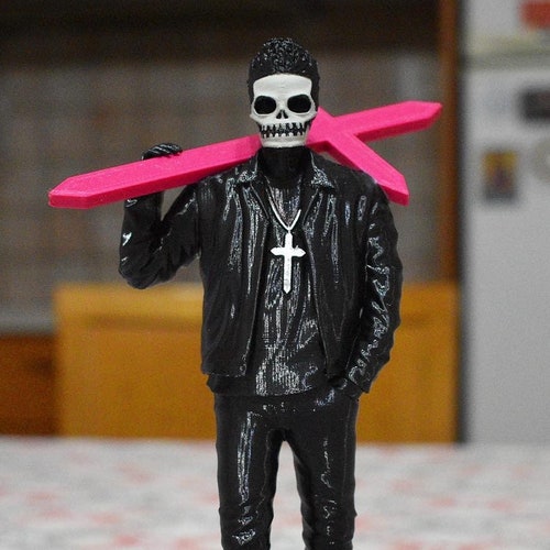 The Weeknd Custom 3D Printed after Hours Skeleton Skull Dawn - Etsy