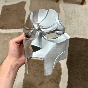 Gladiator Chrome the Weeknd Inspired 3D Printed Tour Mask - Etsy