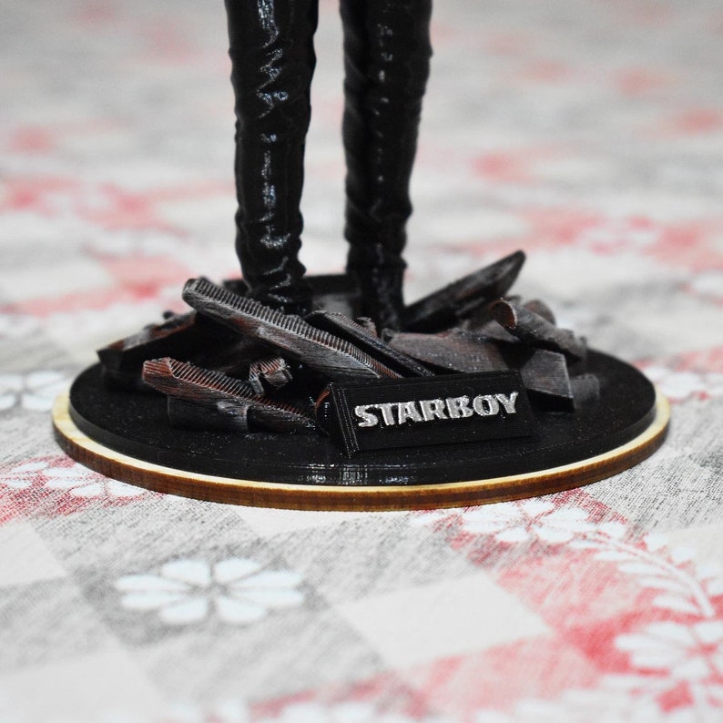 Skeleton Cross 3D the Weeknd Printed Statue - Etsy UK