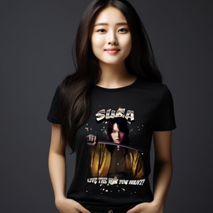 BTS CLOTHES, SUGA Shirt, Samurai Shirt, Kpop Yoongi Apparel ...