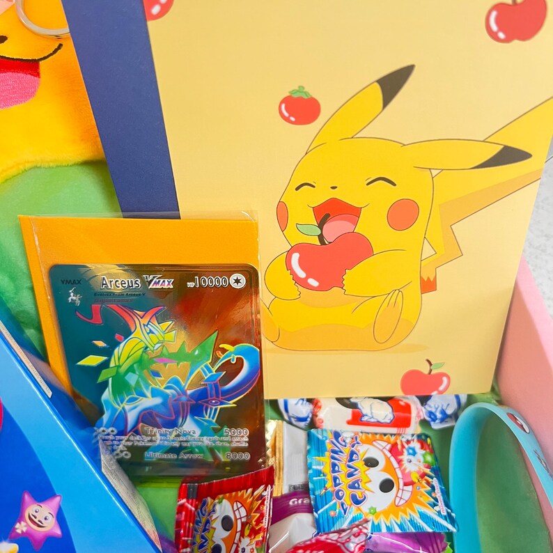 Pokemon Themed Gift Box, Easter Hamper, Gifts for Pikachu Lovers ...