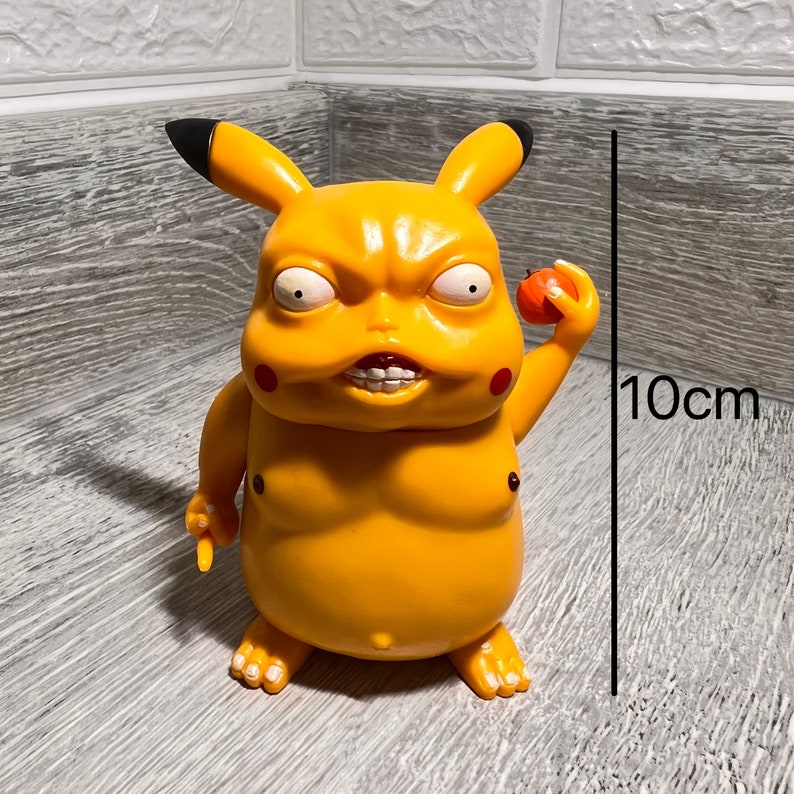 Middle Finger Pikachu Rude Figurinenovelty Present for - Etsy