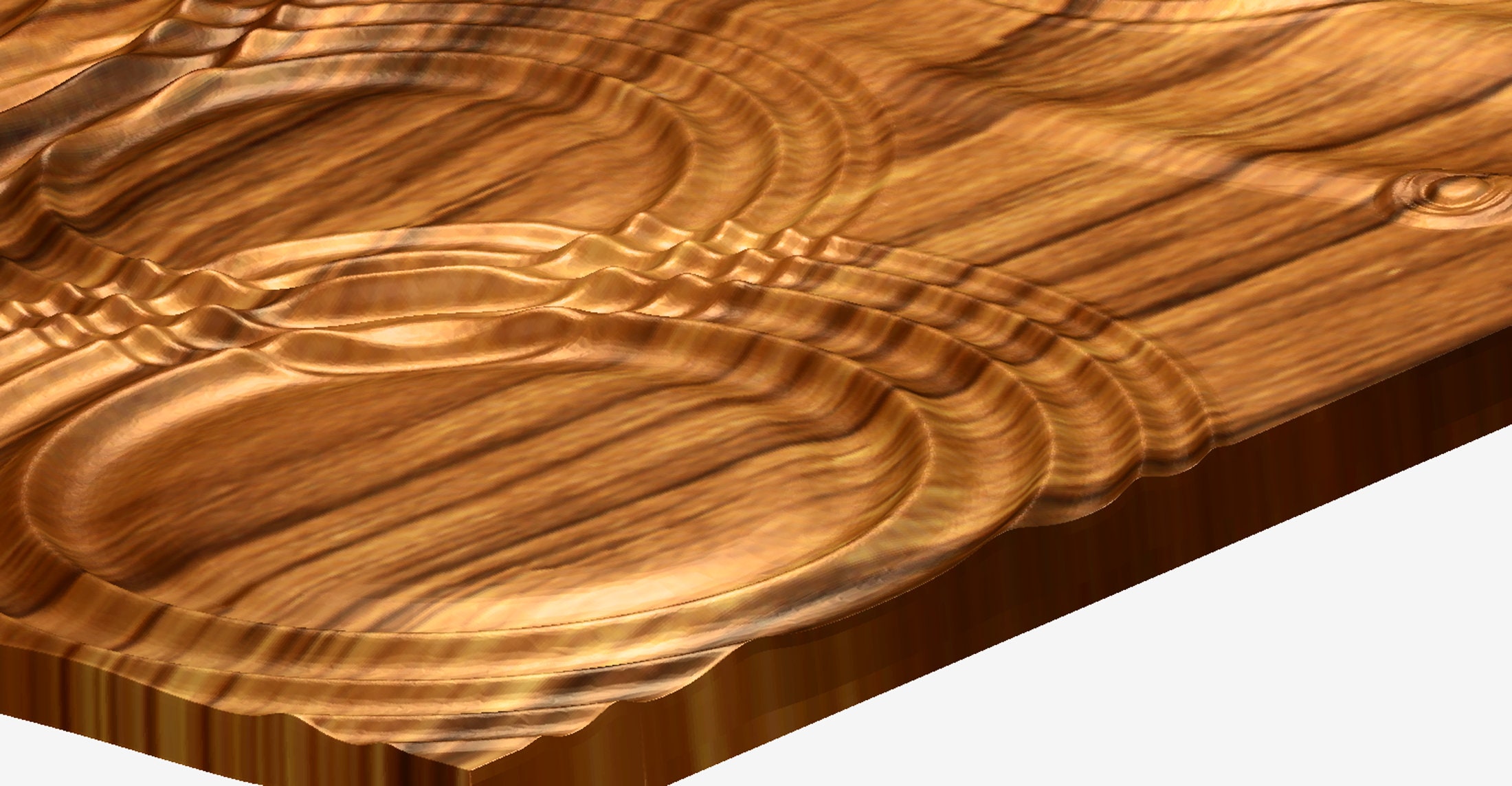 Droplets Cnc Files for Wood. 3d Model of Wall Panels, STL File, CNC ...