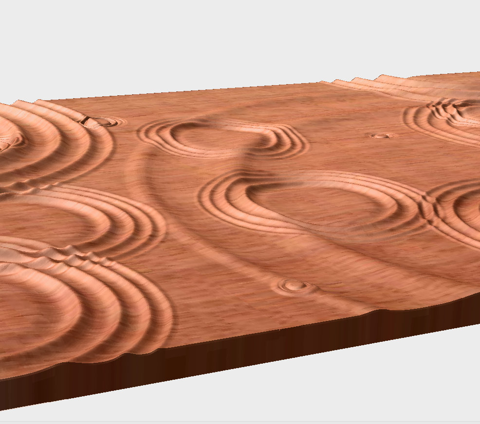 Droplets Cnc Files for Wood. 3d Model of Wall Panels, STL File, CNC ...