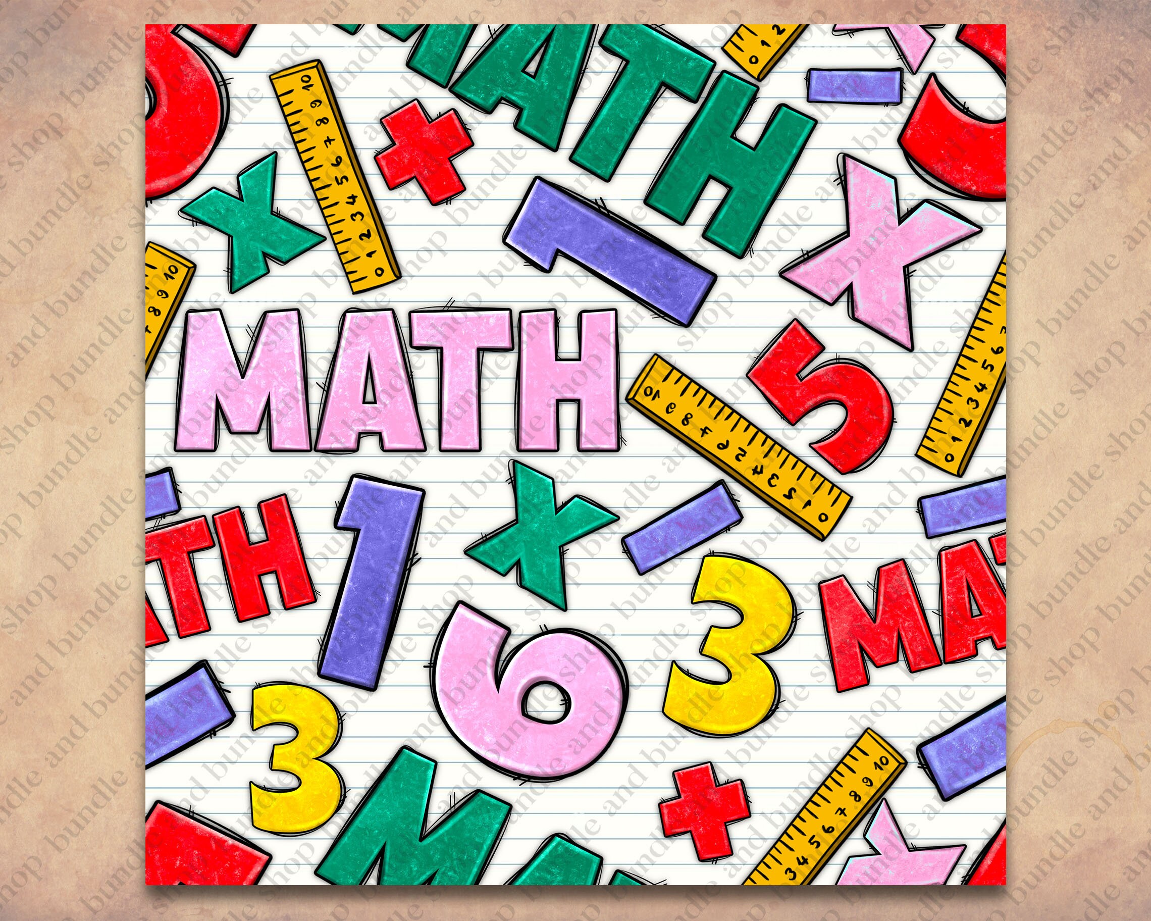 11 Digital Paper Teacher Seamless Pattern Digital Paper - Etsy Canada