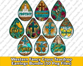 Teardrop Cross Png - Etsy