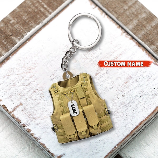 Marine Uniform Keychain - Etsy