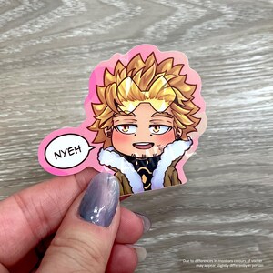 Hawks, Winged Hero Inspired Meme Stickers, Meme, Anime Stickers - Etsy