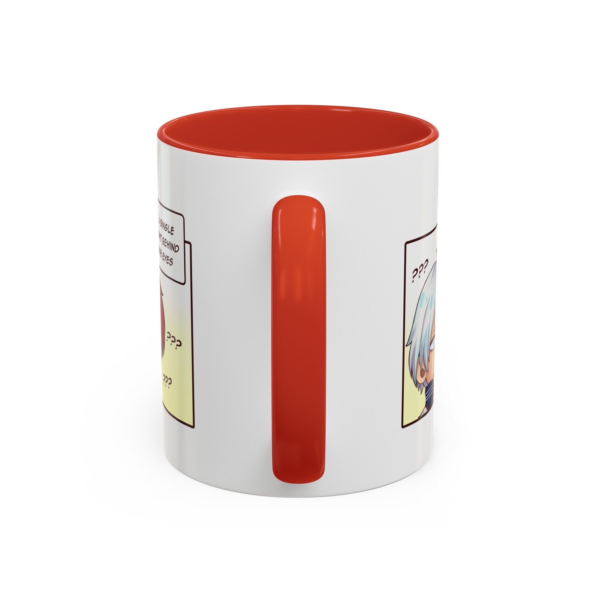 Shoto, Half-half Hero Inspired Meme Mug 'not a Single Thought Behind ...