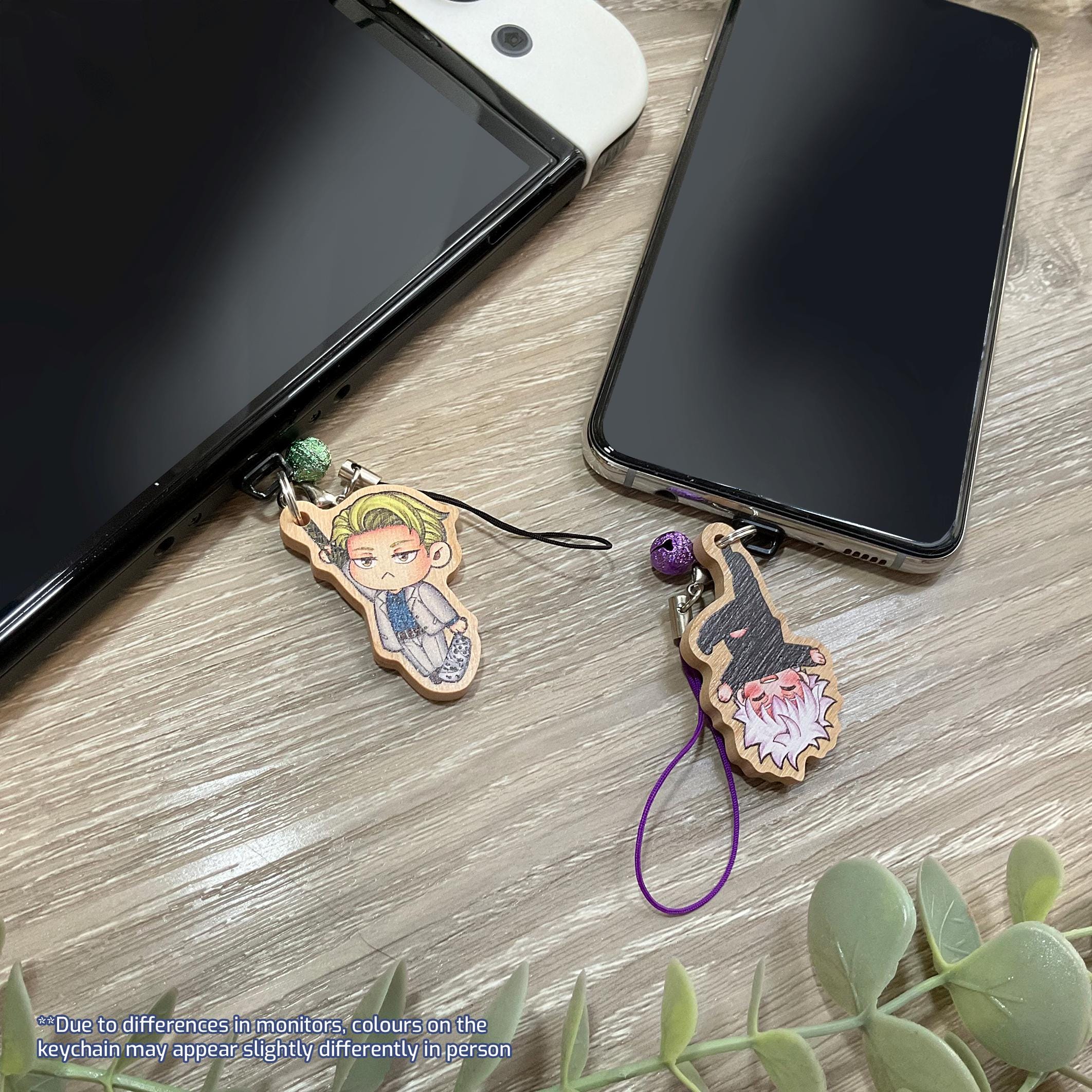 Jujutsu Dust Plug Charms, 1.5