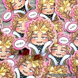 Hawks, Winged Hero Inspired Meme Stickers, Meme, Anime Stickers - Etsy