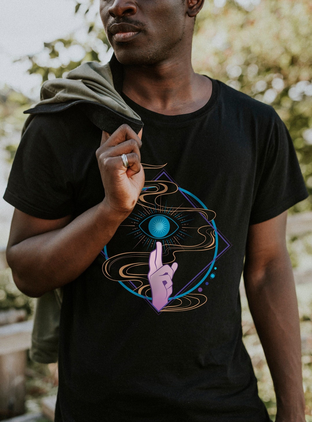 Gojo Inspired, Aesthetic, Minimalist Unisex T Shirt, Tee-shirt, T-shirt ...