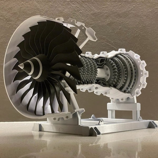 3d Printed Jet Engine - Etsy