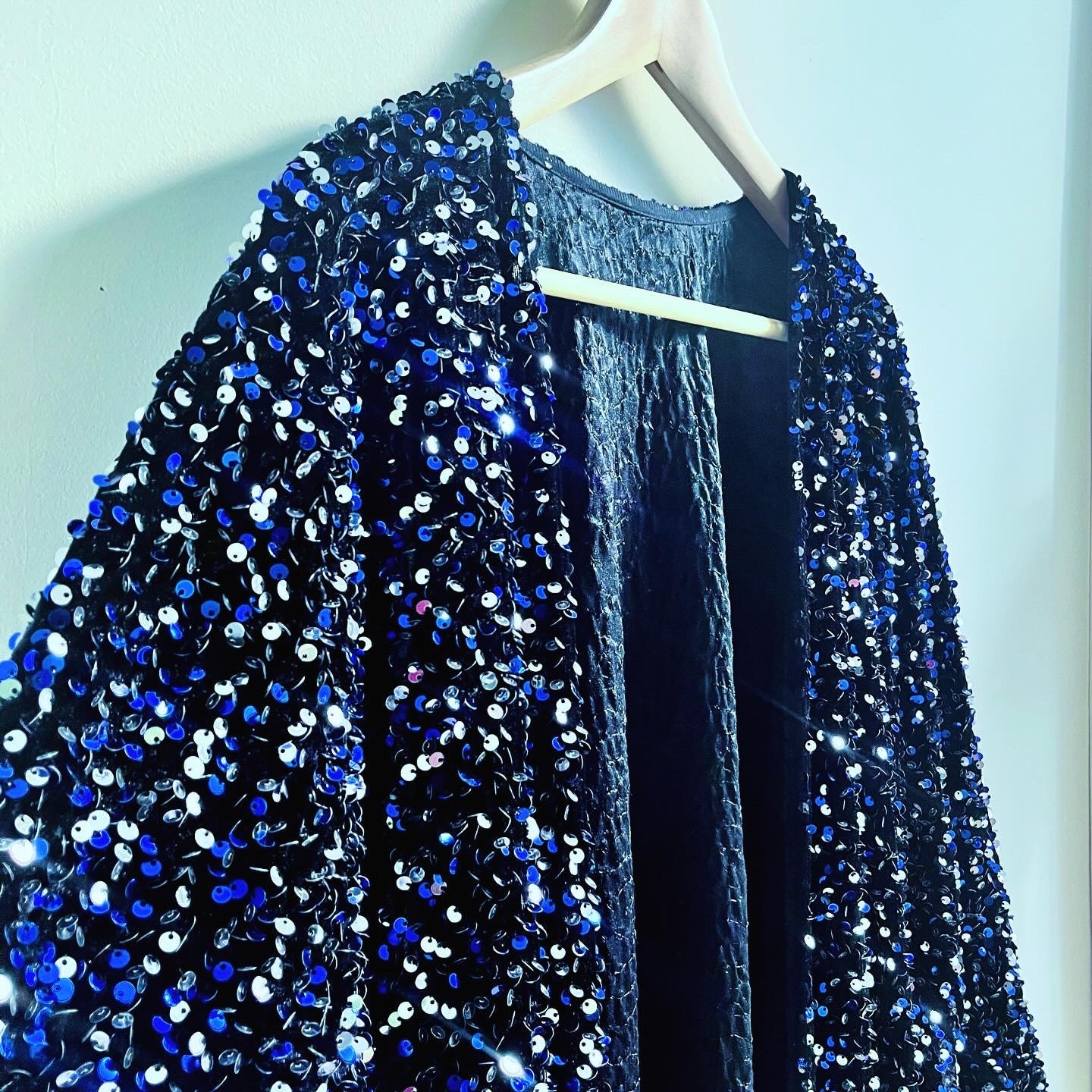 Velvet Night Sky Glitter Kimono - Etsy