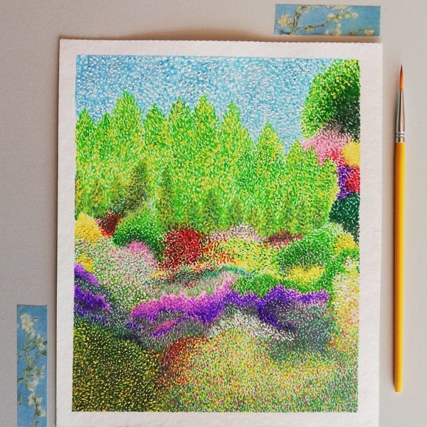 Pointillism - Etsy