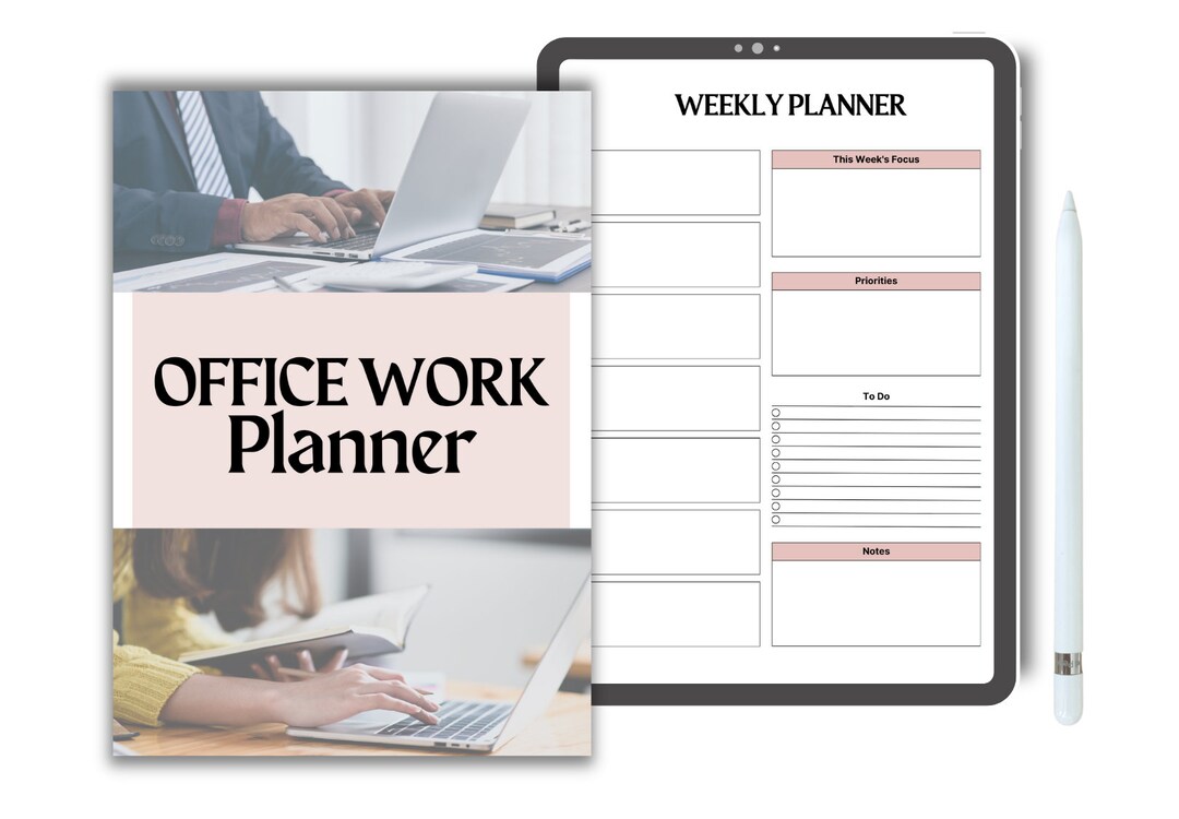 Office Work Planner Daily Work Planner Weekly Monthly Work,work Project ...