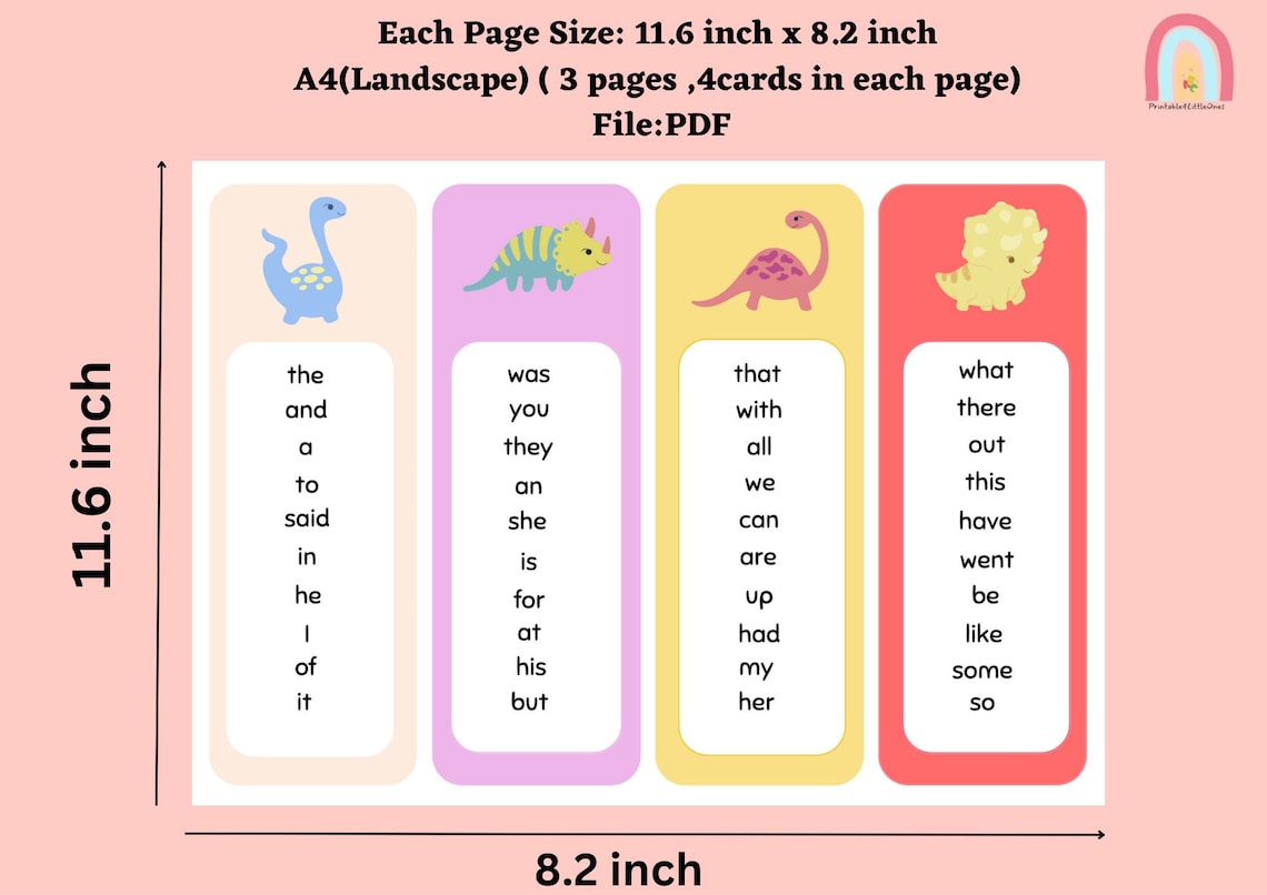 100 High Frequency Words, Sight Words Flashcards, Year 1 Common ...