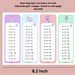 Printable Mermaid Multiplication Flashcards (1-12), Multiplication ...
