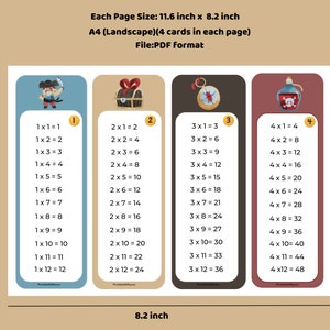Printable Pirates Multiplication Flashcards (1-12), Multiplication ...