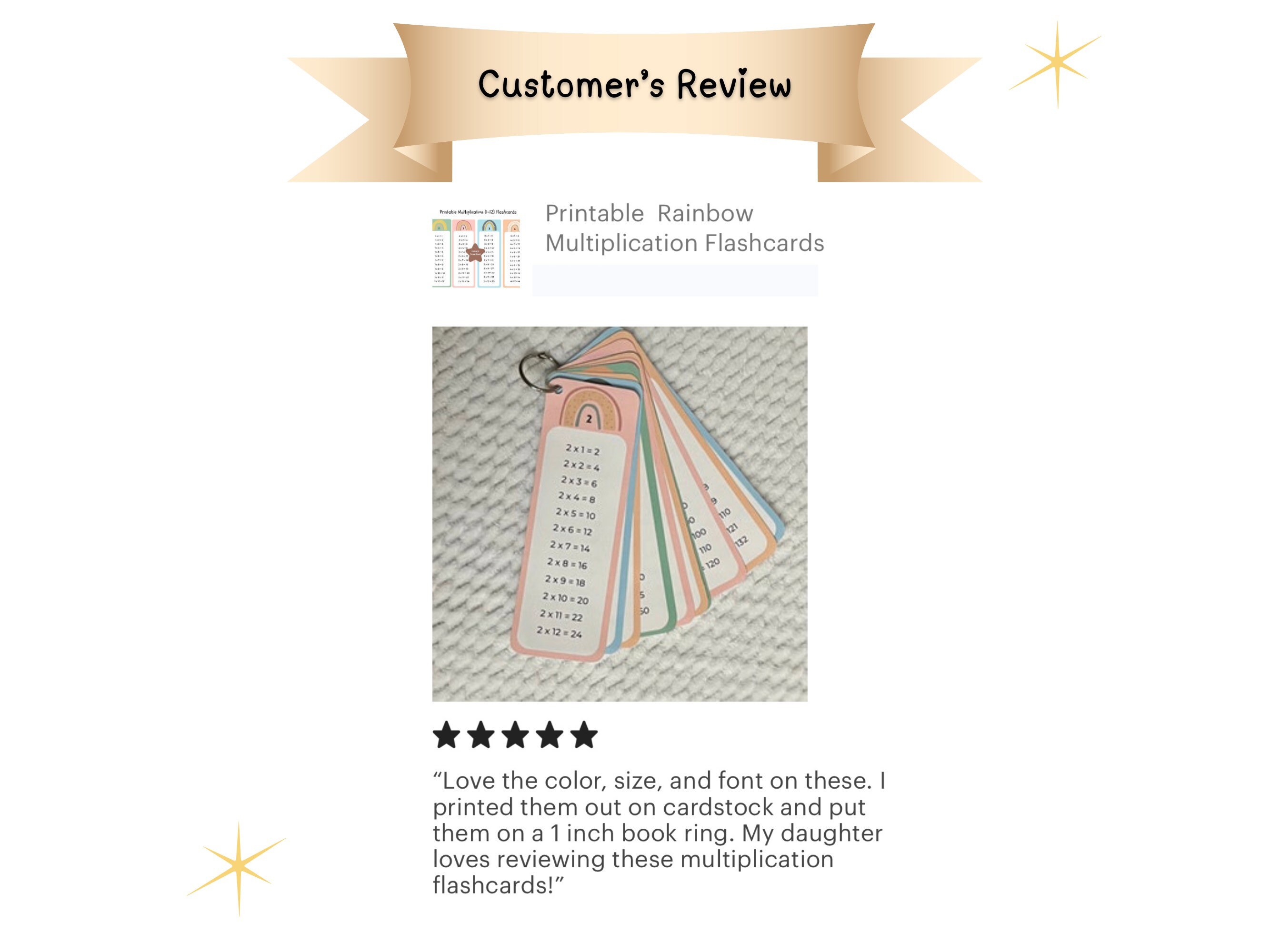 Printable Rainbow Multiplication Flashcards (1-12), Multiplication ...