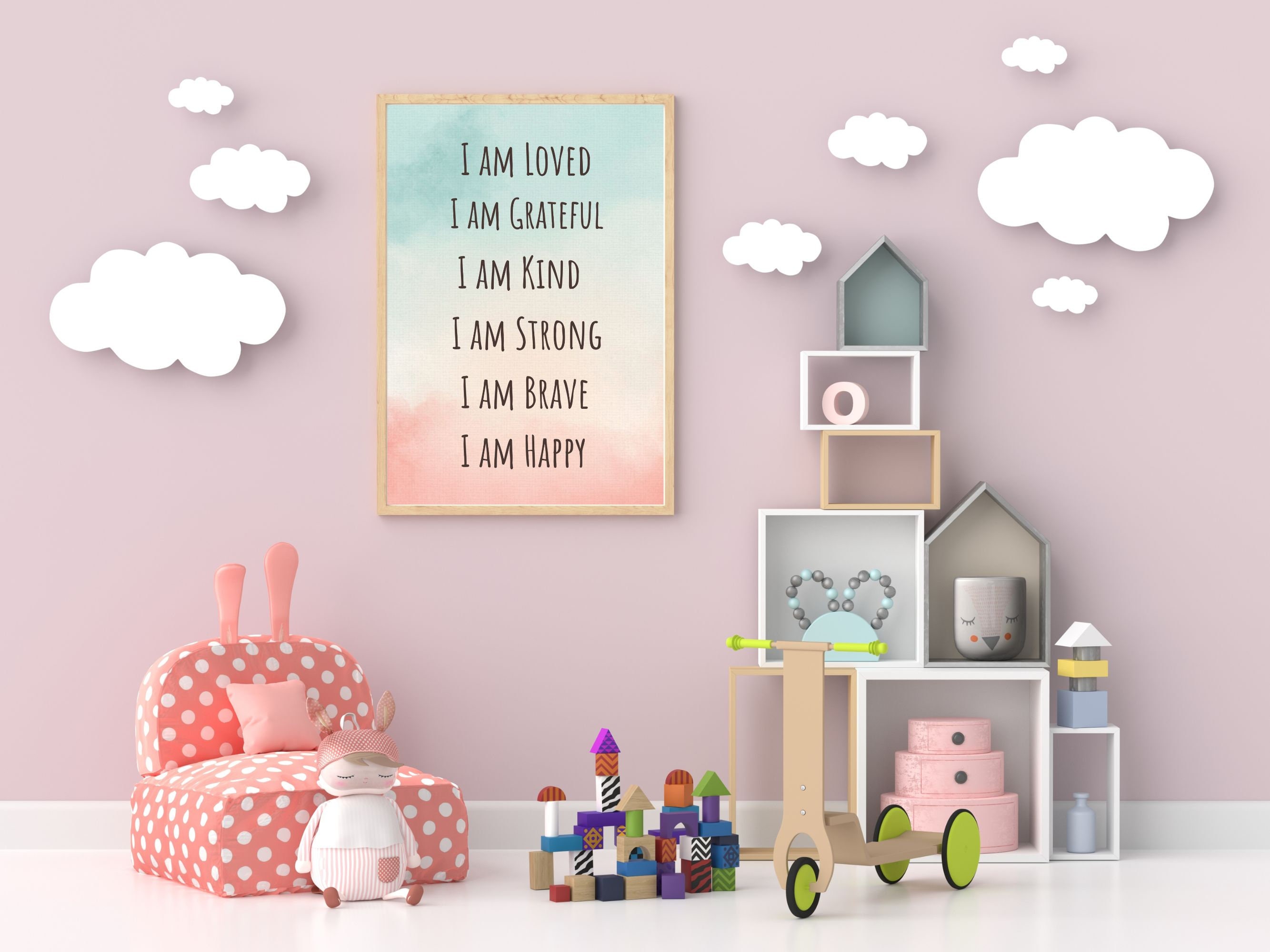Positive Affirmation Posters ,motivationposter,daily Affirmation Prints ...