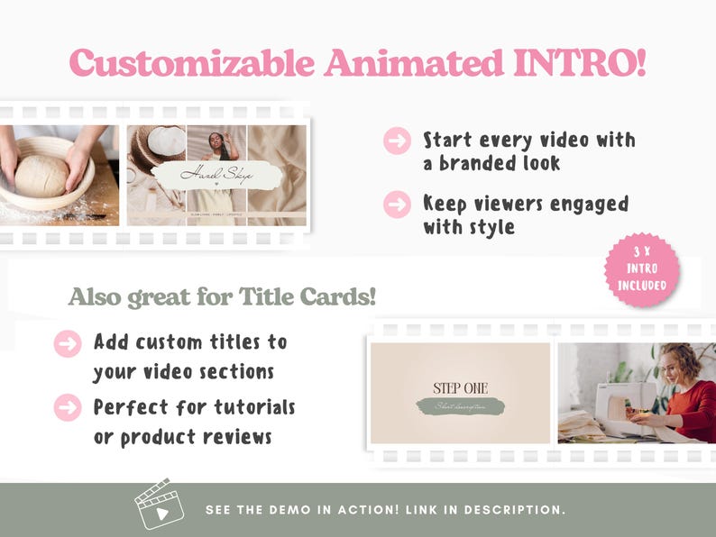 Modern Beige Youtube Branding Kit: Banner, Intro, Outro (editable Canva ...