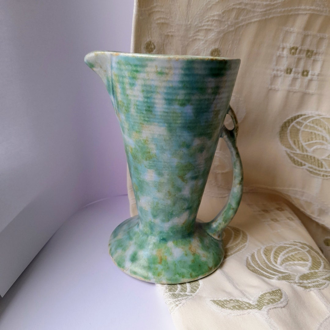 Art Deco Flaxman Wade Heath 1930's Vintage Flask Jug Vase - Etsy