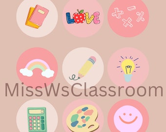 Teacher Instagram Highlight Covers - Etsy