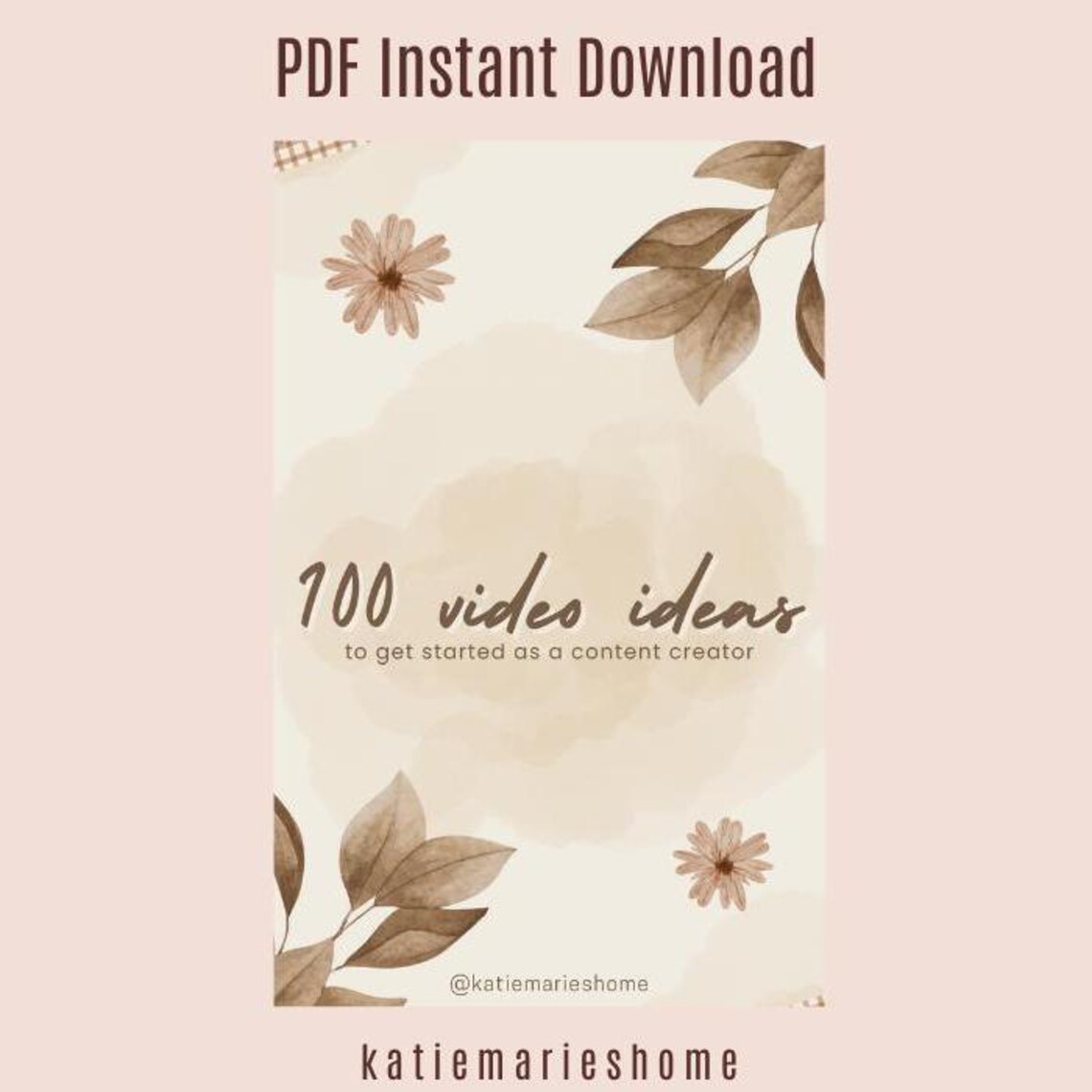 100 Video Ideas for Content Creators | Digital Guide | 10 Categories ...