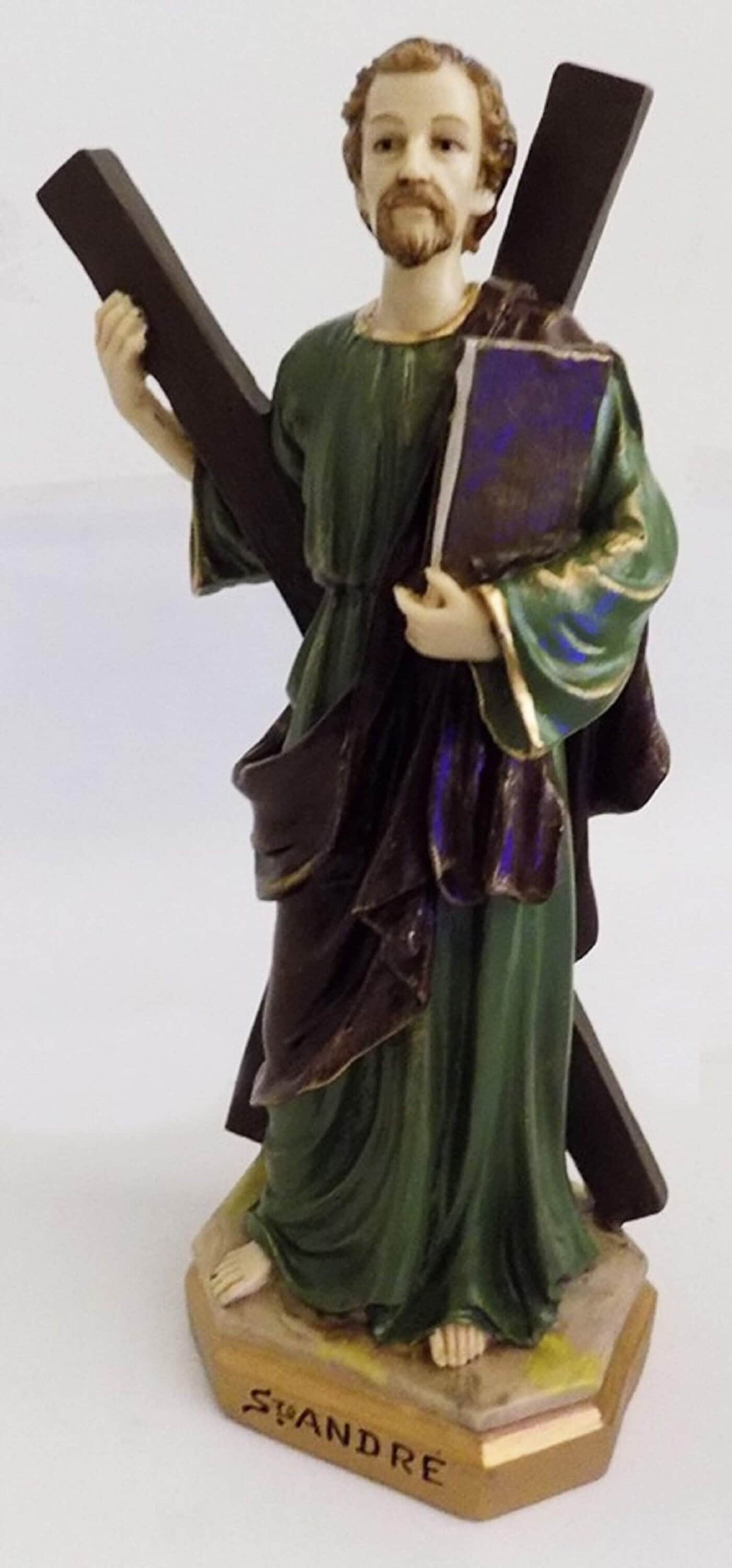 Statue of Saint Andrew, Santo Andre, Saint Andrew Religious Figurine ...