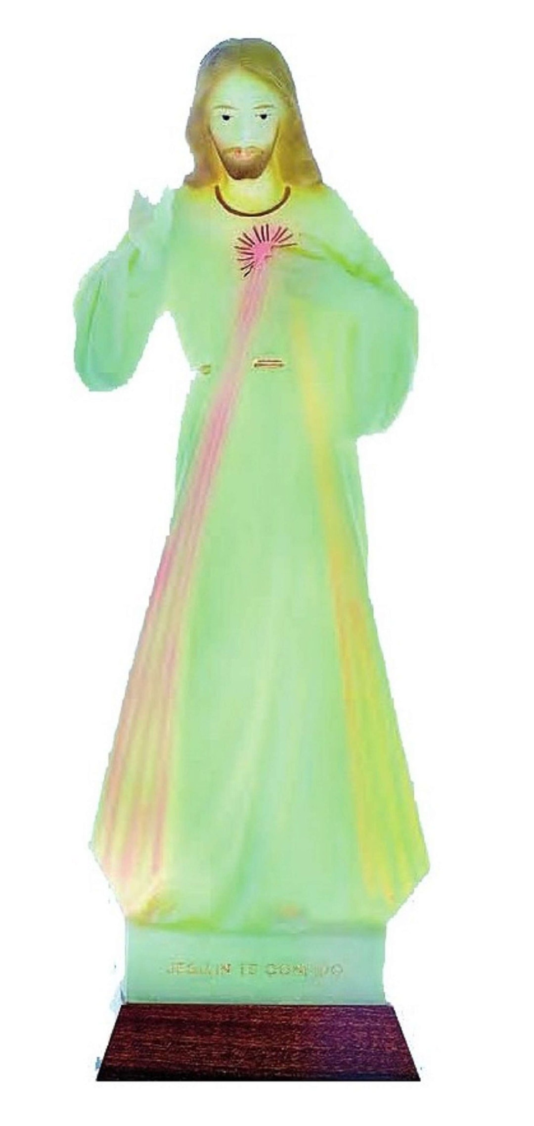 Statue Jesus Christ Merciful Luminiscent, Jesus Christ Religious ...