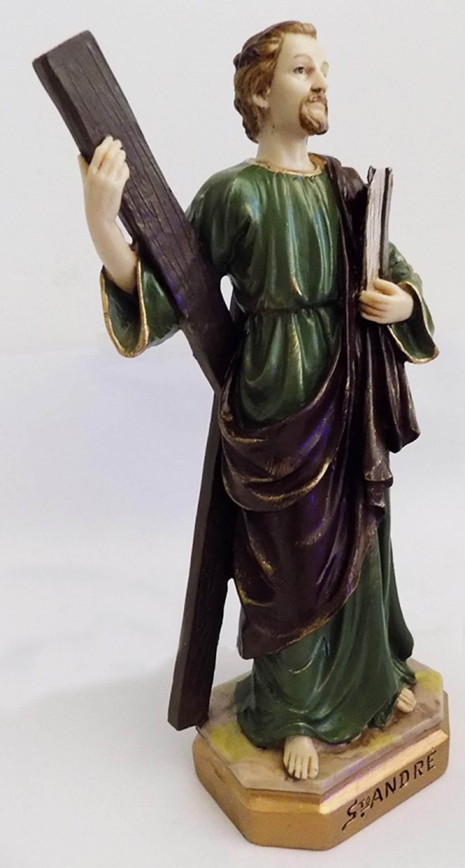 Statue of Saint Andrew, Santo Andre, Saint Andrew Religious Figurine ...
