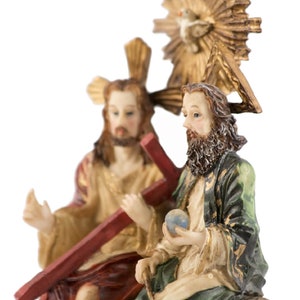 Statue of Holy Trinity, Holy Trinity, Holy Trinity Religious Figurine ...
