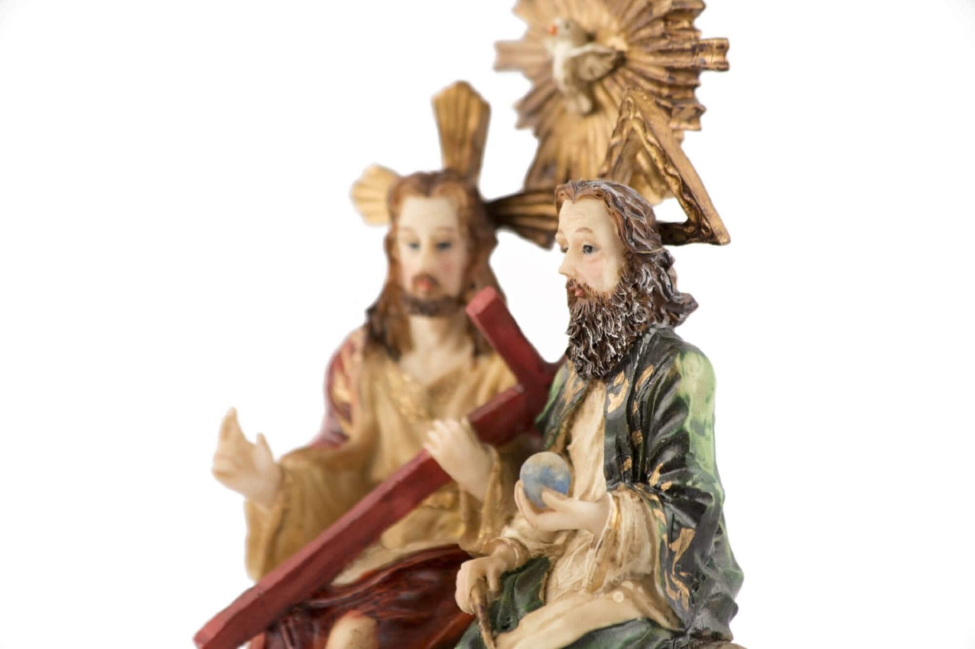 Statue of Holy Trinity, Holy Trinity, Holy Trinity Religious Figurine ...