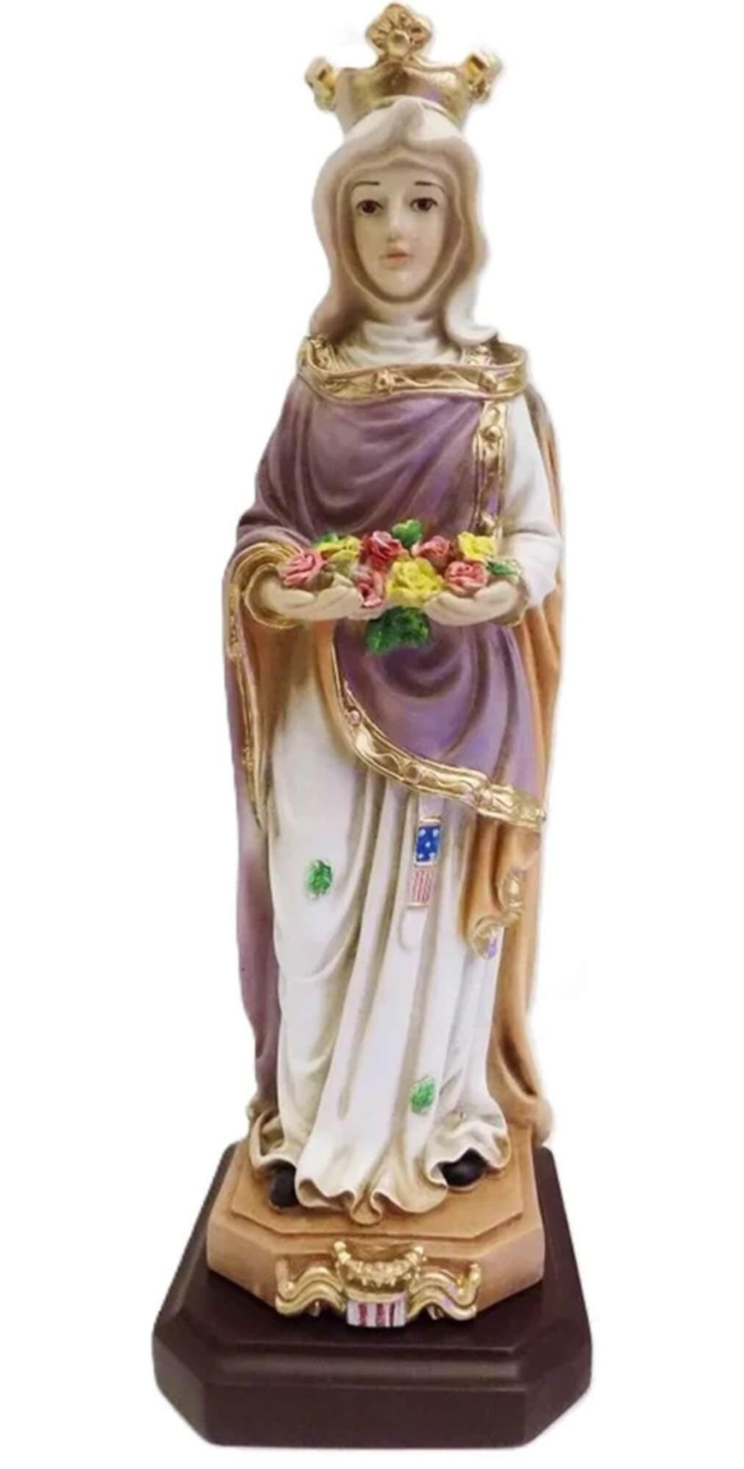 Statue of Queen Saint Elizabeth, Saint Isabel Religious Figurine, Queen ...